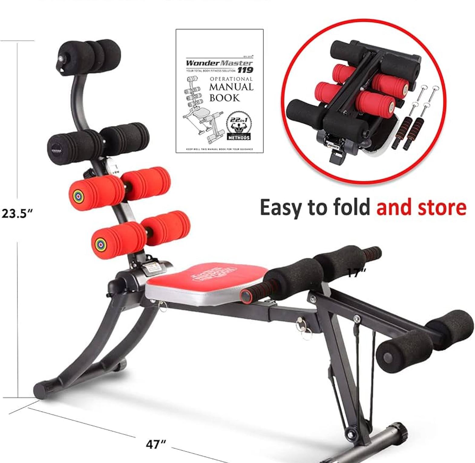 22 in 1 Wonder Master Exercise Machine – Ebrahims